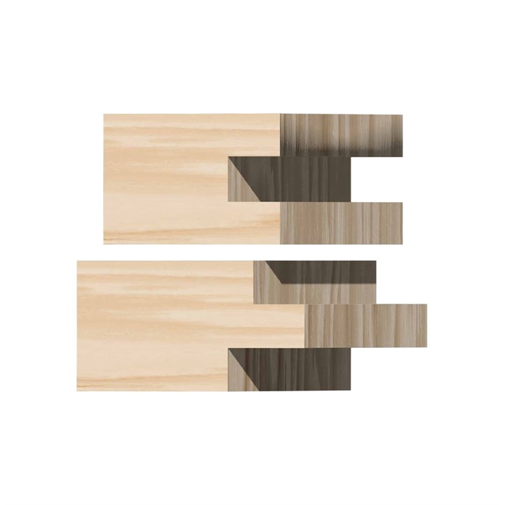 15 x 8mm Shadow Gap Profile Cutter in HSS - 133209