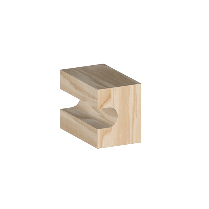 12mm Dia (R6) Drip Groove Profile Cutter in HSS - 136843