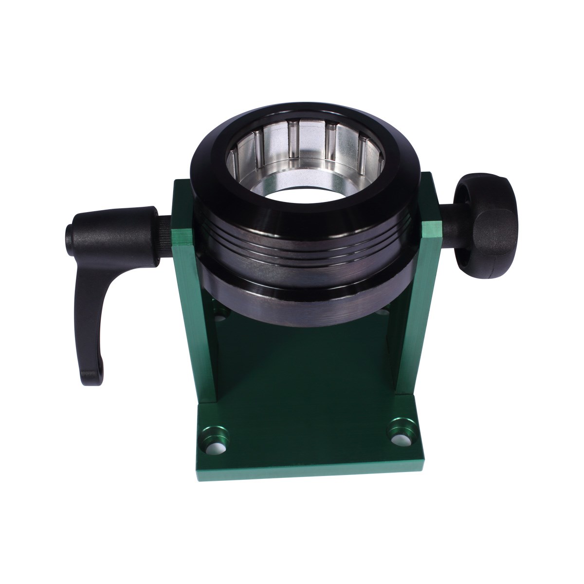 Tightening stand for HSK63F for mounting router bits