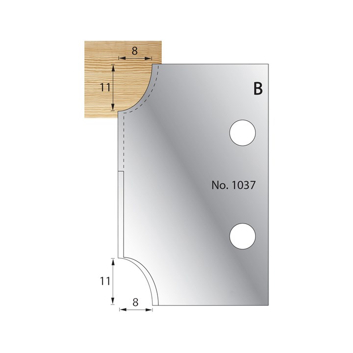 Profile Cutter 1037 HSS