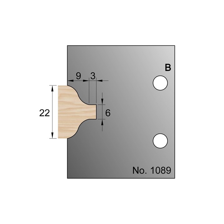 Profile Cutter 1089 HSS