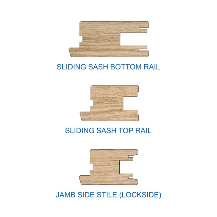 Lift & Slide Tooling Set 57,58 & 68 mm Wood